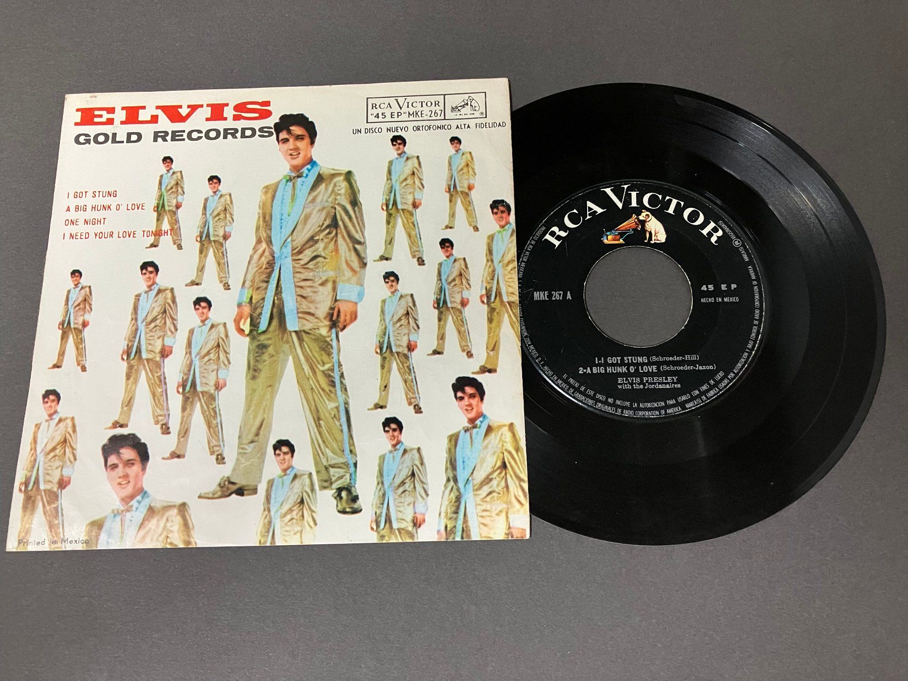 Elvis Presley / EP Gold Records (2) / Mexico RAR (Gebraucht) in ...