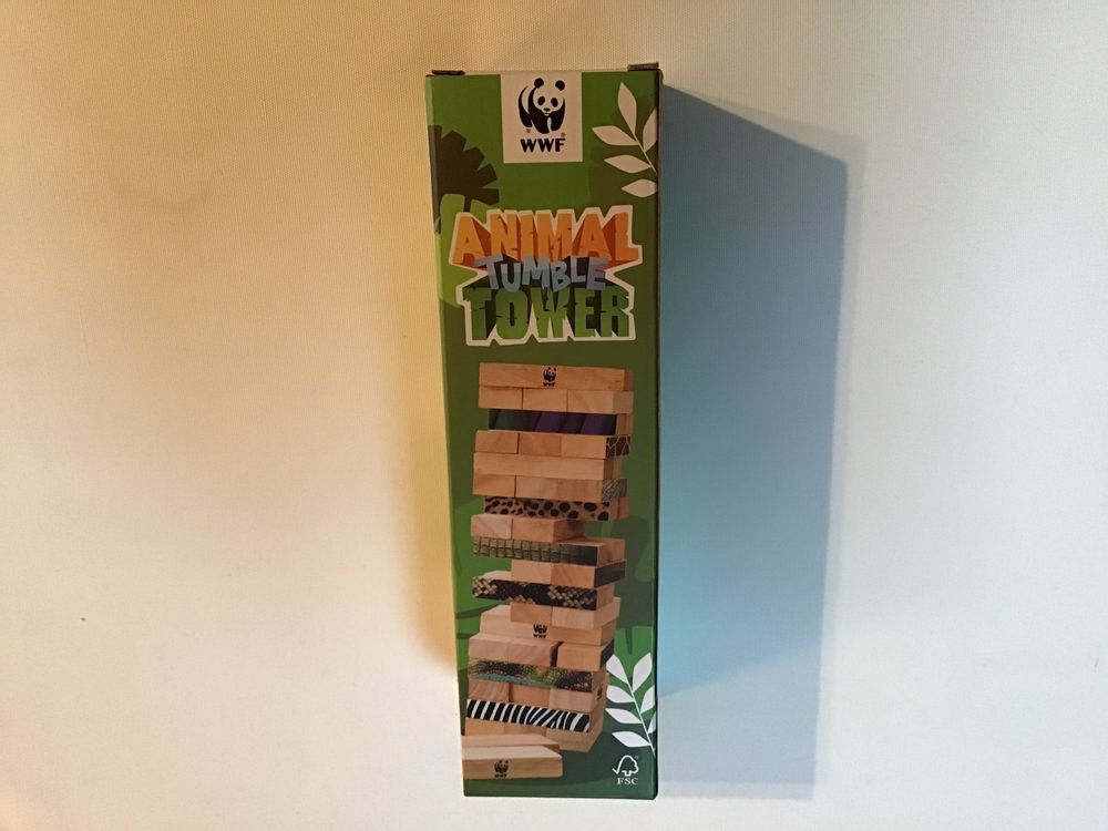 WWF Animal Tumble Tower, Geschicklichkeitsspiel | Kaufen auf Ricardo