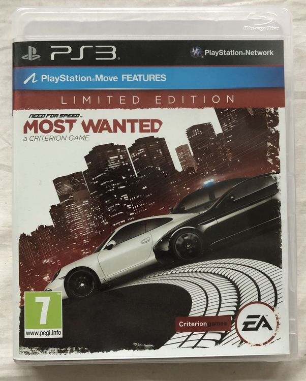 PS3 - NEED FOR SPEED: MOST WANTED [Limited Edition] (Gebraucht) in ...