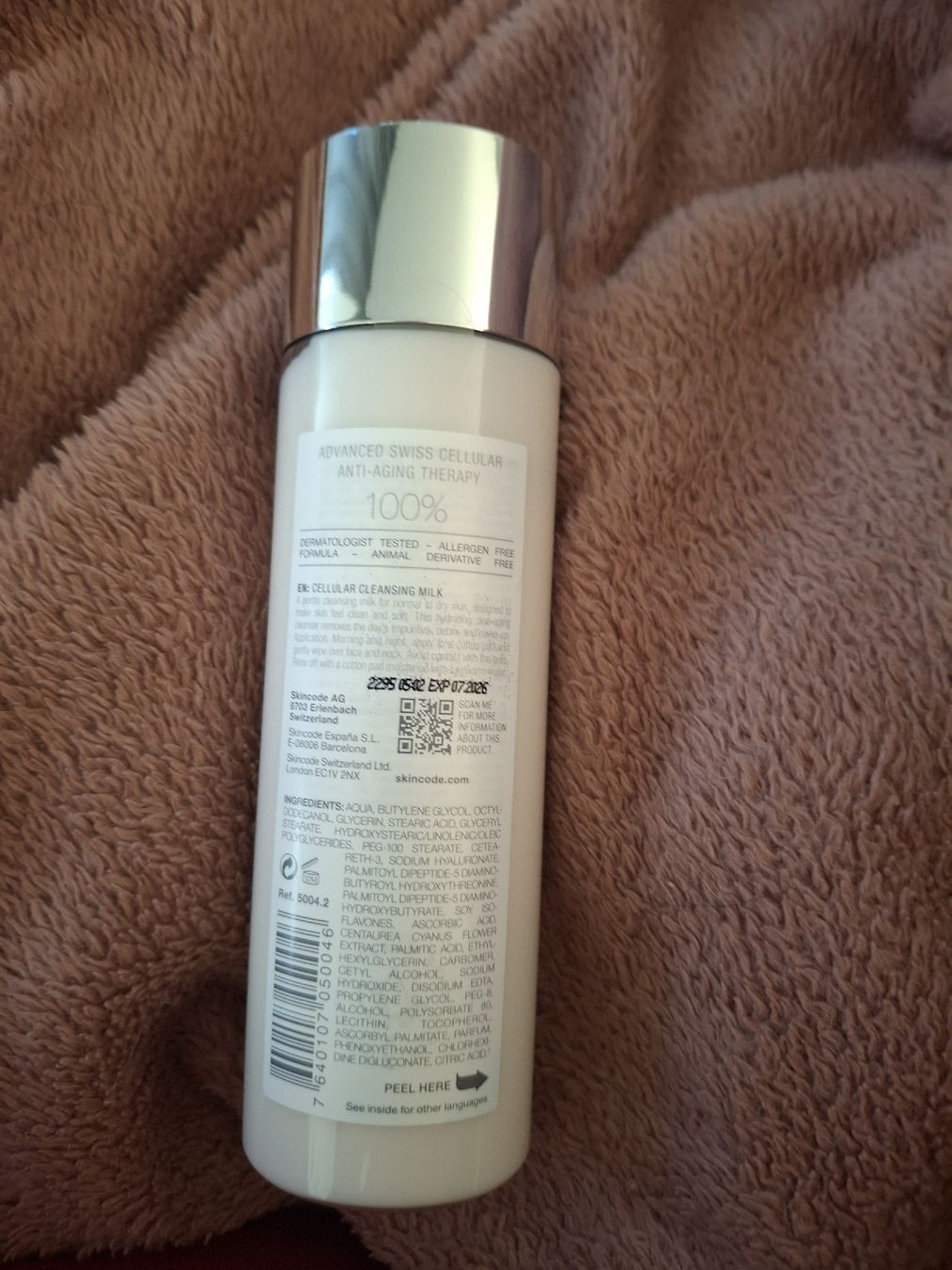 Skin code Cleansing Milk, Exklusiv und Neu, 200ml (Neu und originalverpackt) in Dinhard für CHF ...