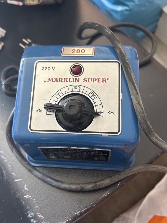 Märklin Trafo "Super" 280 für Modellbahn, Vintage (Gebraucht) in ...