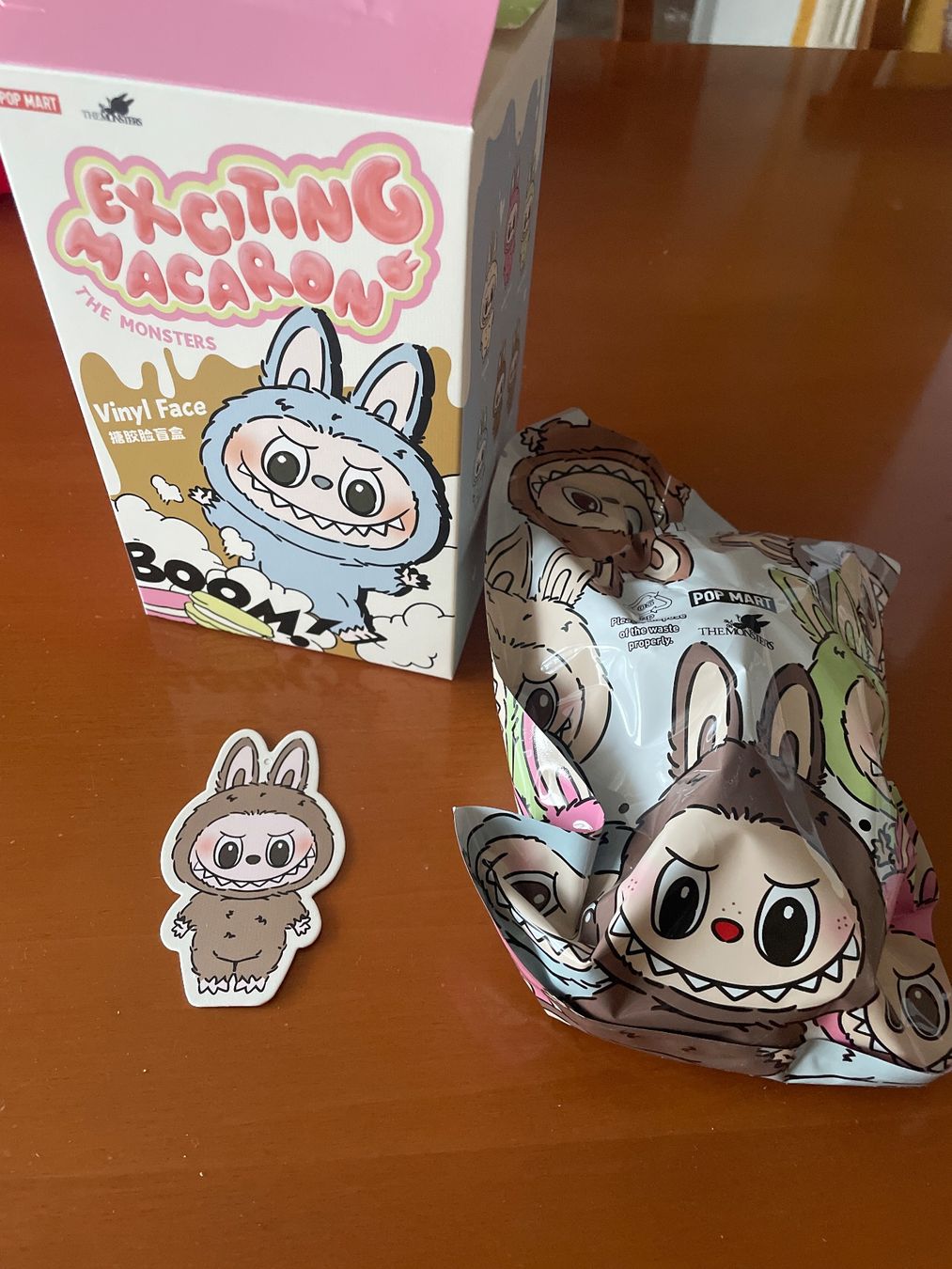 Original Labubu Macaron Boom Toffee (Neu und originalverpackt) in ...