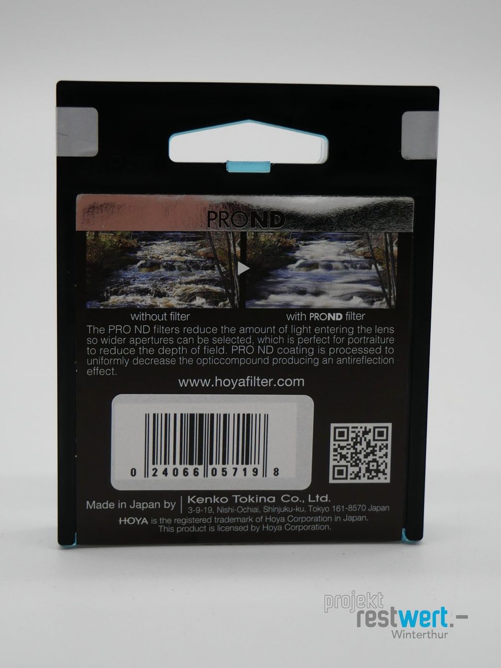 HOYA Pro ND500 (ND 2.7) Filter 52mm (Neu und originalverpackt) in Winterthur für CHF 19 – mit ...