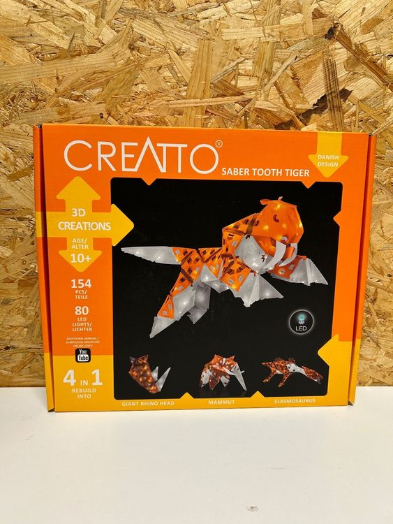 Neu - Creatto Säbelzahntiger | Kaufen auf Ricardo