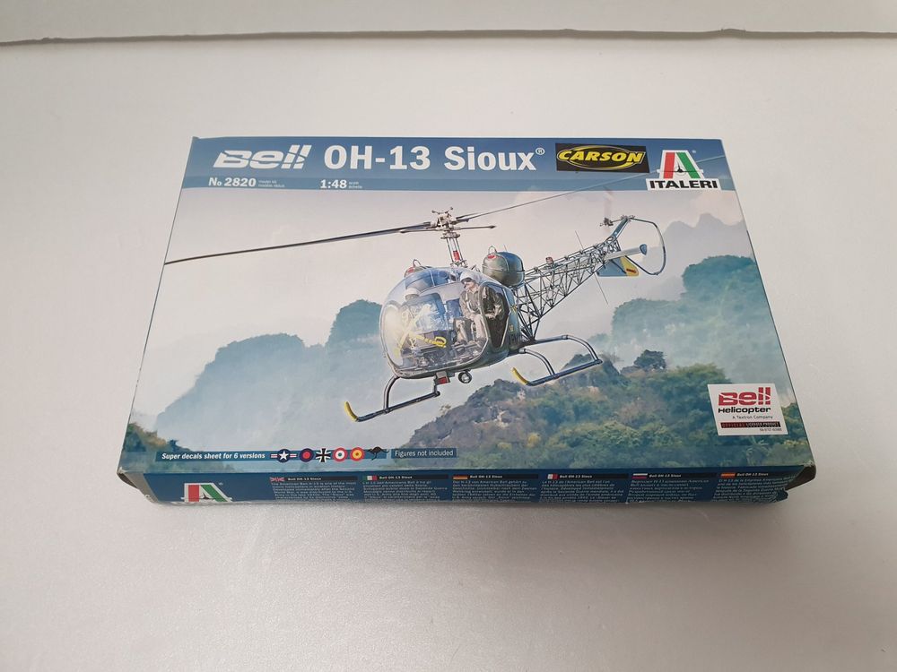ITALERI Bell OH-13 Sioux 1:48 Kit Plastik | Kaufen auf Ricardo