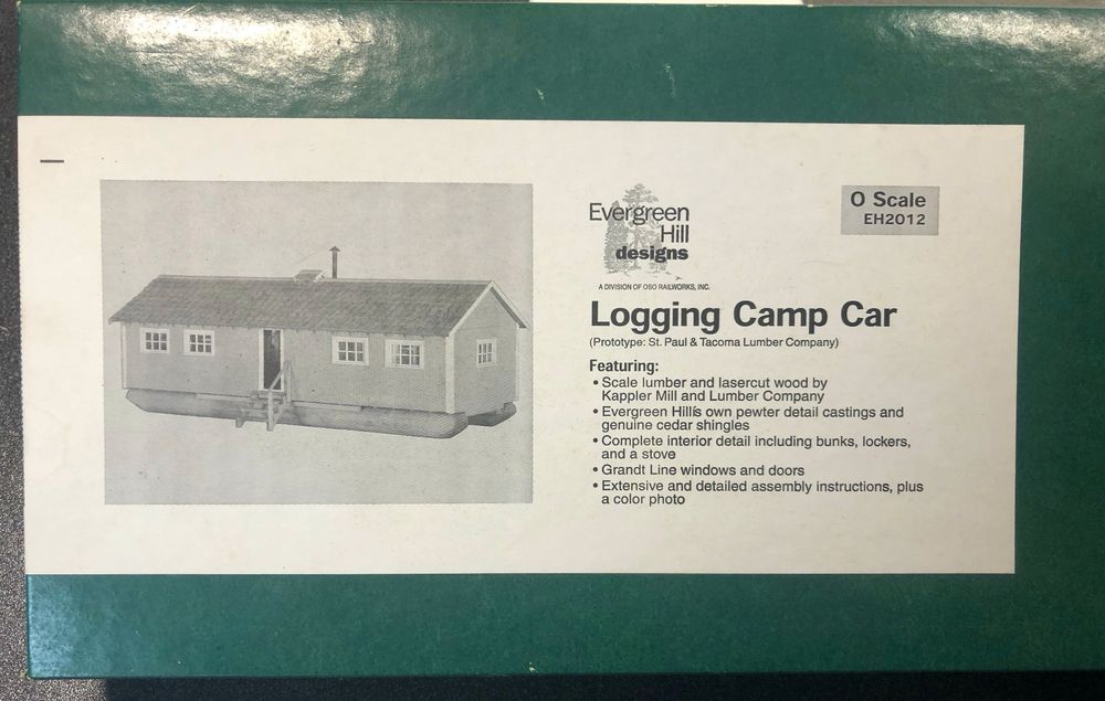 Logging Camp Car - Bausatz Spur 0 | Kaufen auf Ricardo