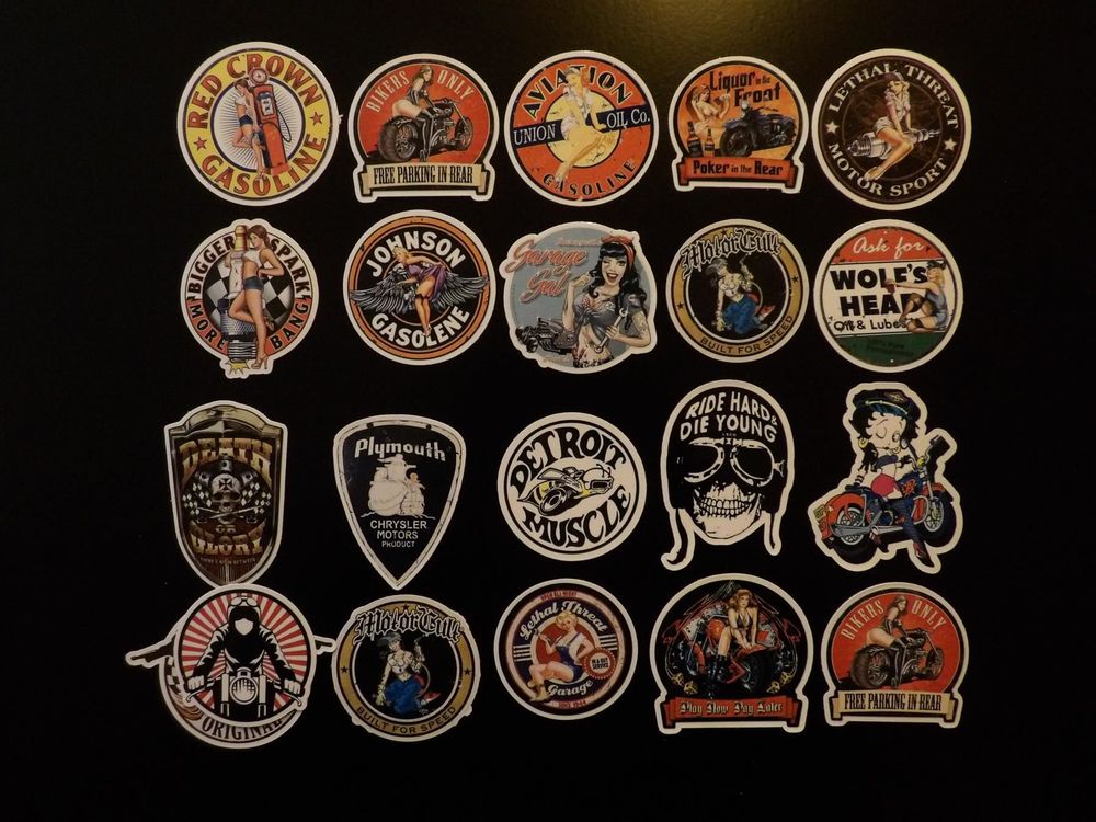 SEXY PINUP GIRLS AUFKLEBER / STICKERS | Kaufen auf Ricardo