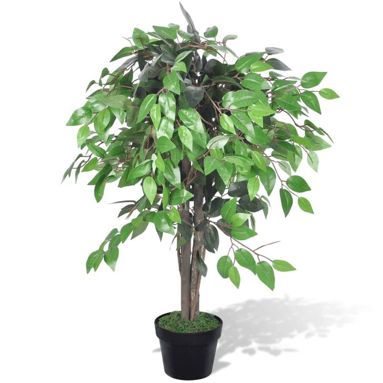 Künstlicher Ficus mit Topf 90 cm (Neu und originalverpackt) in Bad ...