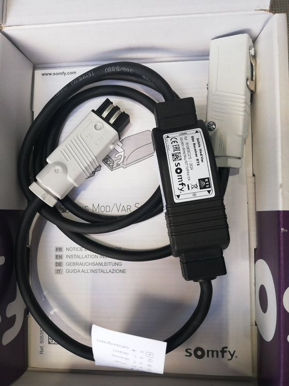 Somfy slim Receiver RTS Plug neu (Neu und originalverpackt) in Rapperswil /Be für CHF 69 – mit ...