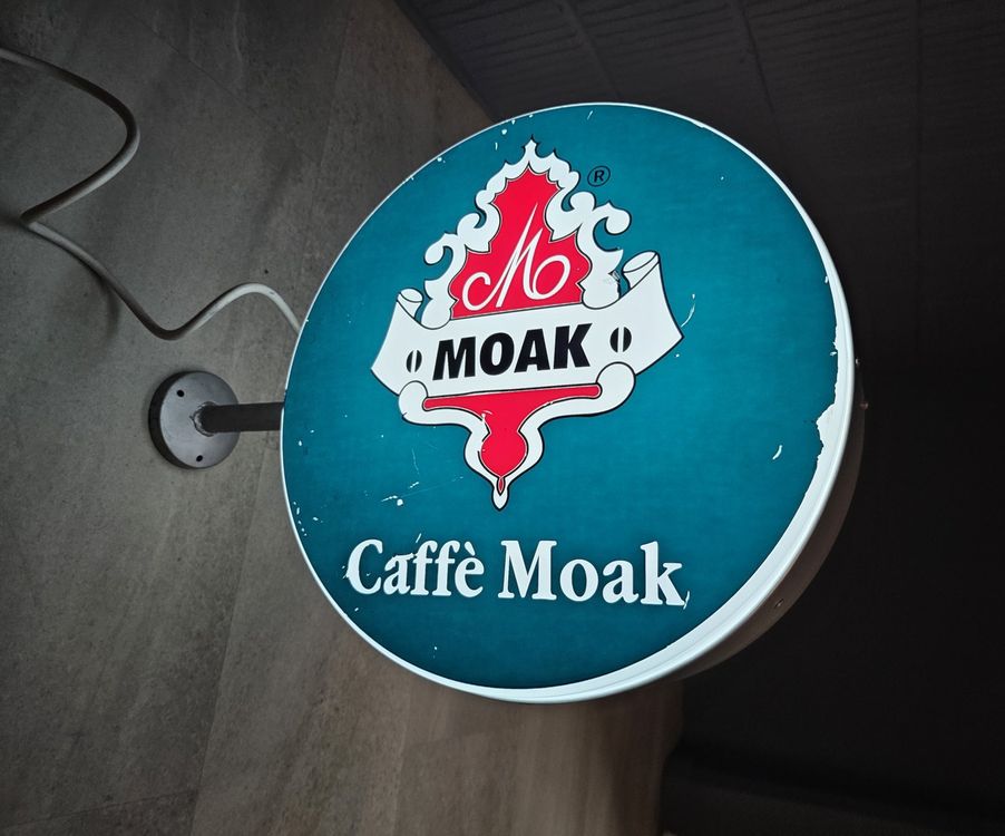 Caffè Moak Leuchtreklame Wandleuchte Kaffee Werbung Lampe | Kaufen auf Ricardo