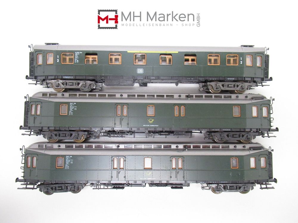 Roco 2x 4293+4291 2x Postwagen+Personenwagen DB DC H0 | Kaufen auf Ricardo