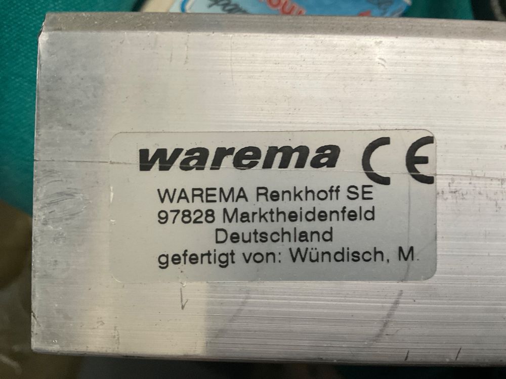 Lamellenstorren Motor, Raffstore Motor Geiger mit Warema zub (Gebraucht) in Fahrweid für CHF 79 ...