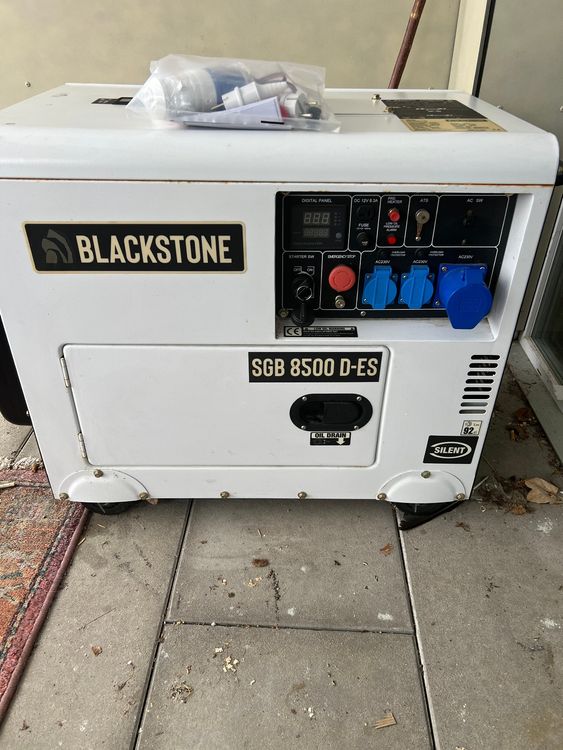Generator BLACKSTONE SGB 8500 D-Es (Neu (gemäss Beschreibung)) in ...