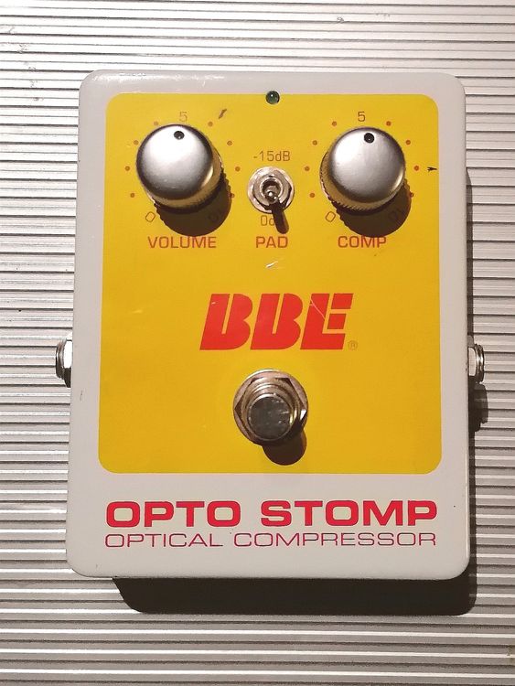 Compressor pedal BBE Opto Stomp (Gebraucht) in Aumont für CHF 44 – mit ...