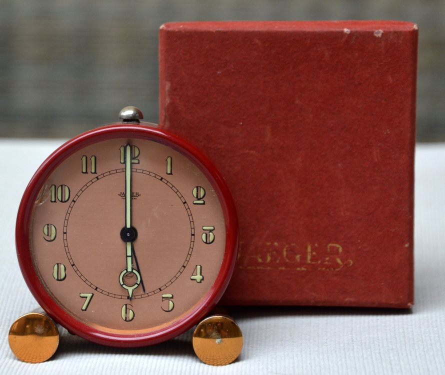 Tischuhr Wecker Jaeger Horloge de table/réveil | Kaufen auf Ricardo