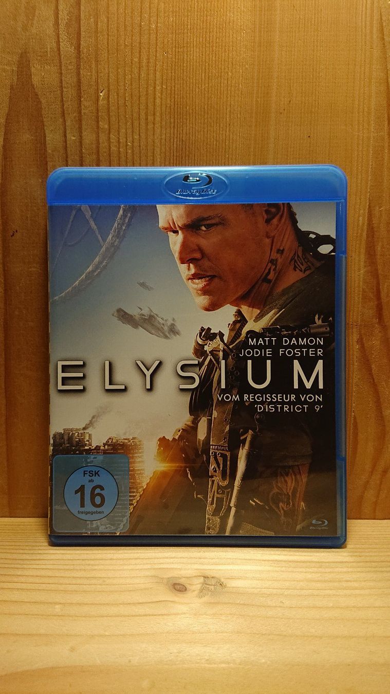 ELYSIUM Blu-Ray mit Matt Damon und Jodie Foster (Gebraucht) in Wilderswil für CHF 2.5 – mit ...