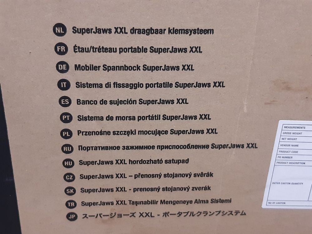 TRITON SJA100XL SUPERJAWS XXL mobiler Spannbock | Kaufen auf Ricardo