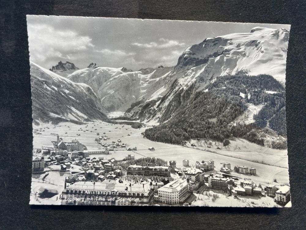 AK Wintersportort Engelberg OW mit Spannörter und Titlis (Gebraucht) in Thal für CHF 1 – mit ...