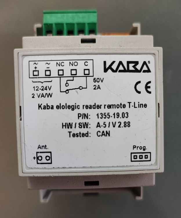Kaba elolegic reader remote T-Line (Gebraucht) in Lodrino für CHF 35 ...