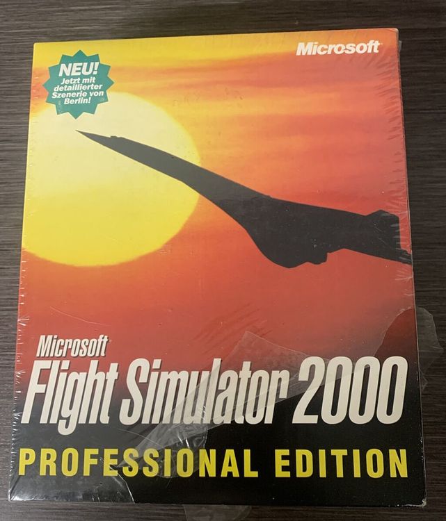 Microsoft Flight Simulator 2000 Professional Edition (Neu (gemäss ...