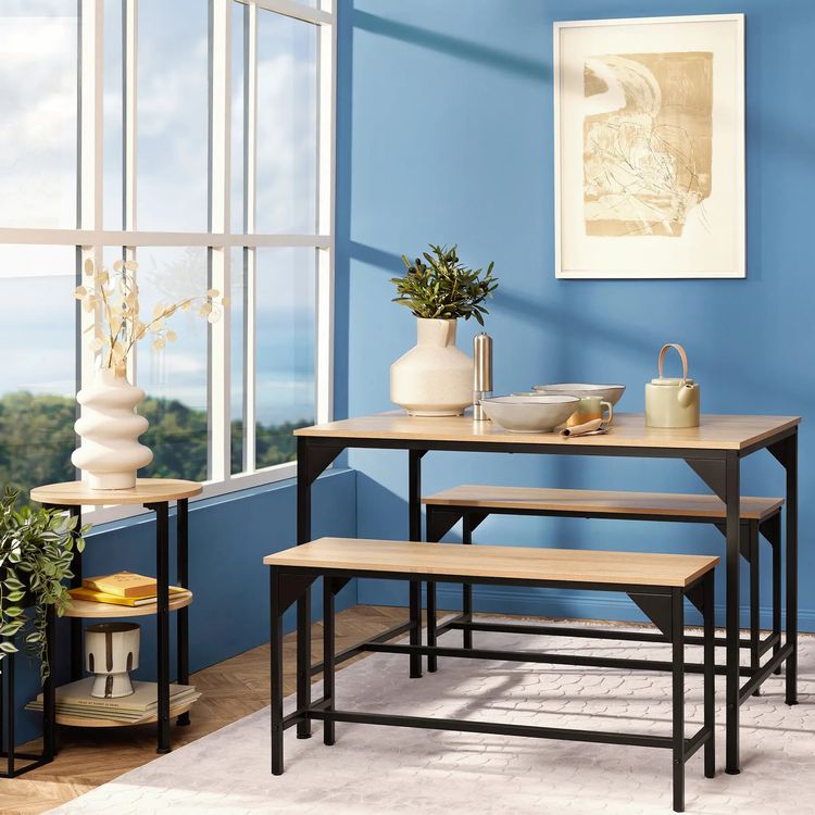 Dining Table set with 1 bench - Light brown (Gebraucht) in Luzern für CHF 49 – nur Abholung auf ...