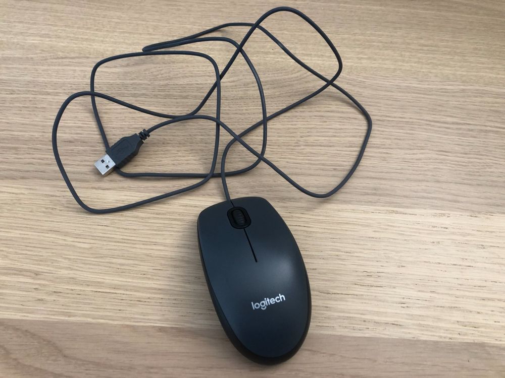 Logitech M100, 1x gebraucht, Garantie bis 30.11.2025 | Kaufen auf Ricardo