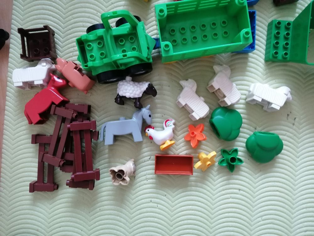 DUPLO LEGO MIT TRAKTOR UND ANHÄNGER (Gebraucht) in Pratteln für CHF 23 ...