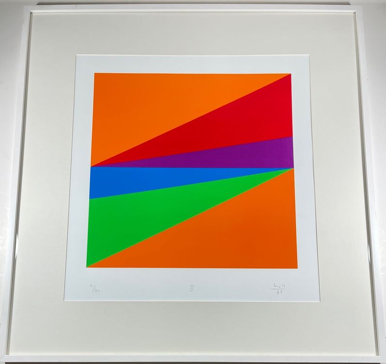 Max Bill Serigraphie Handsigniert | Kaufen auf Ricardo