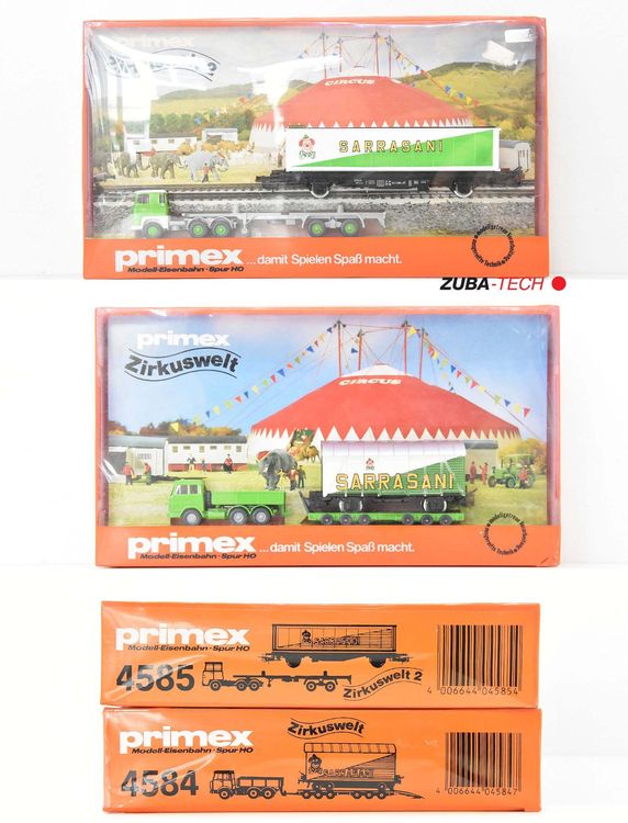 Primex 2x Set Zirkus Sarrasani DB H0 WS (Gebraucht) in St. Gallen für ...