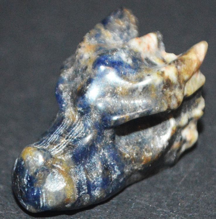 Deko – Heilsteine F-555 – Drachenkopf Dragon – Sodalith (Neu und originalverpackt) in Goldiwil ...