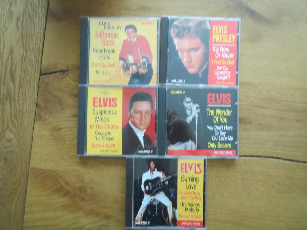 5CDS ELVIS PRESLEY (Gebraucht) in für CHF 9.1 – mit Lieferung auf ...