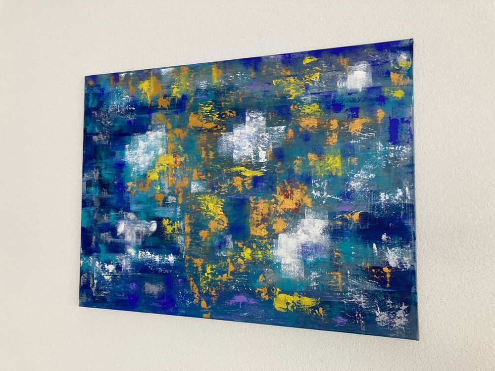 Abstrakt Gemälde - Acrylbild (Neu (gemäss Beschreibung)) in Cham für CHF 199 – mit Lieferung auf ...