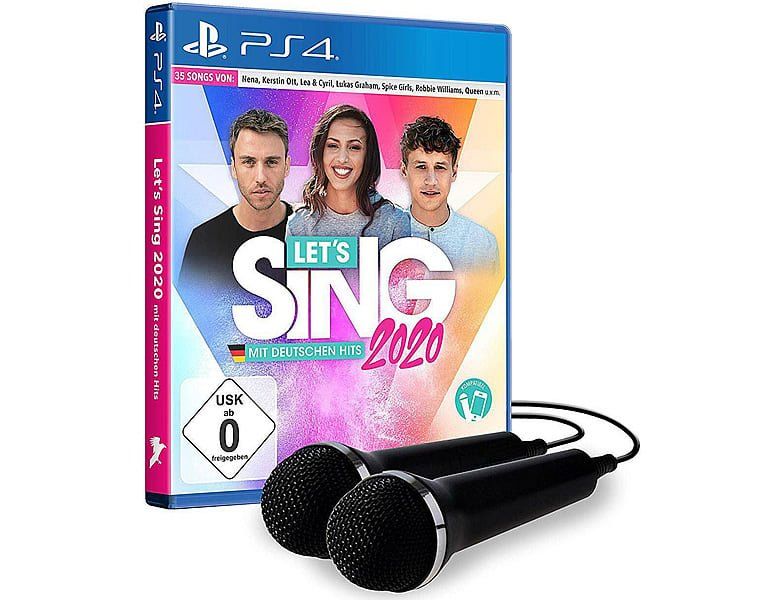 PS4 Lets Sing 2020 (inkl. 2 Mikrofone) wie Singstar (Gebraucht) in ...