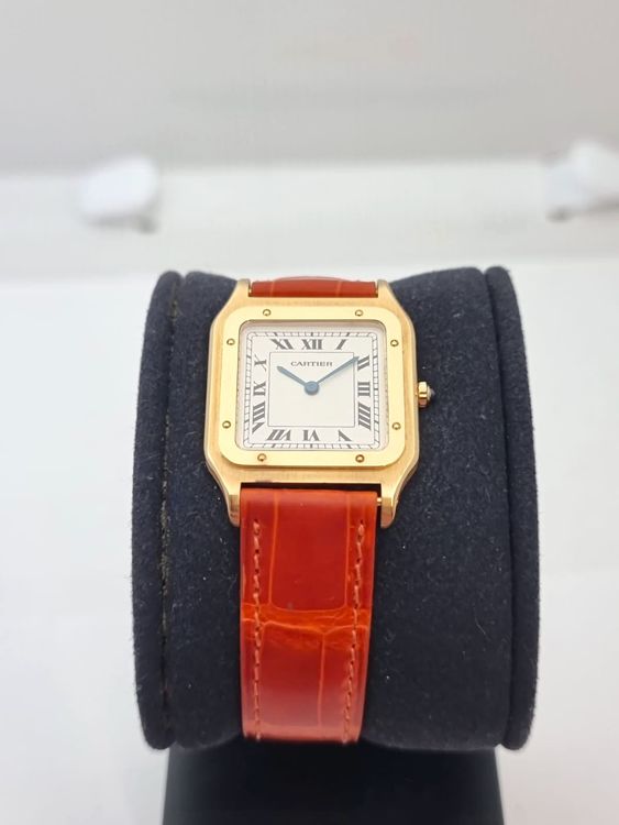 CARTIER SANTOS DUMONT 18K GOLD MECHANIC (Gebraucht) in St. Gallen für CHF 4990 – mit Lieferung ...