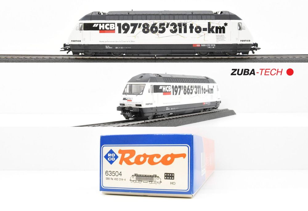 Roco 63504 E-Lok Re 460 "HCB" SBB H0 GS Analog mit OVP (Gebraucht) in St. Gallen für CHF 89 ...