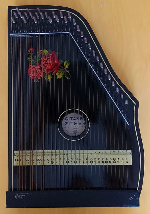 Zither (Gebraucht) in Burgdorf für CHF 65 – mit Lieferung auf Ricardo ...