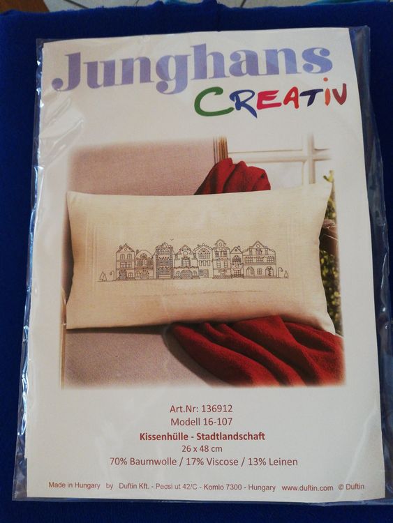 Stickpackung Kissen (Neu und originalverpackt) in Niederwil AG für CHF 15 – mit Lieferung auf ...