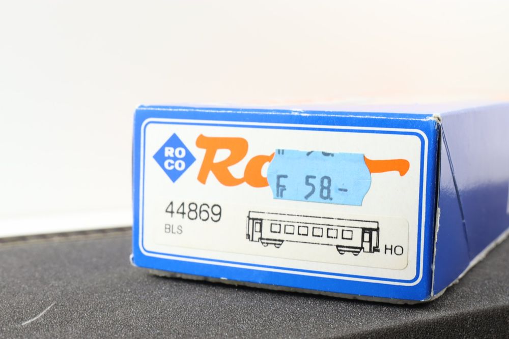 Roco 44869 BLS Stahlwagen mit Figuren H0 | Kaufen auf Ricardo