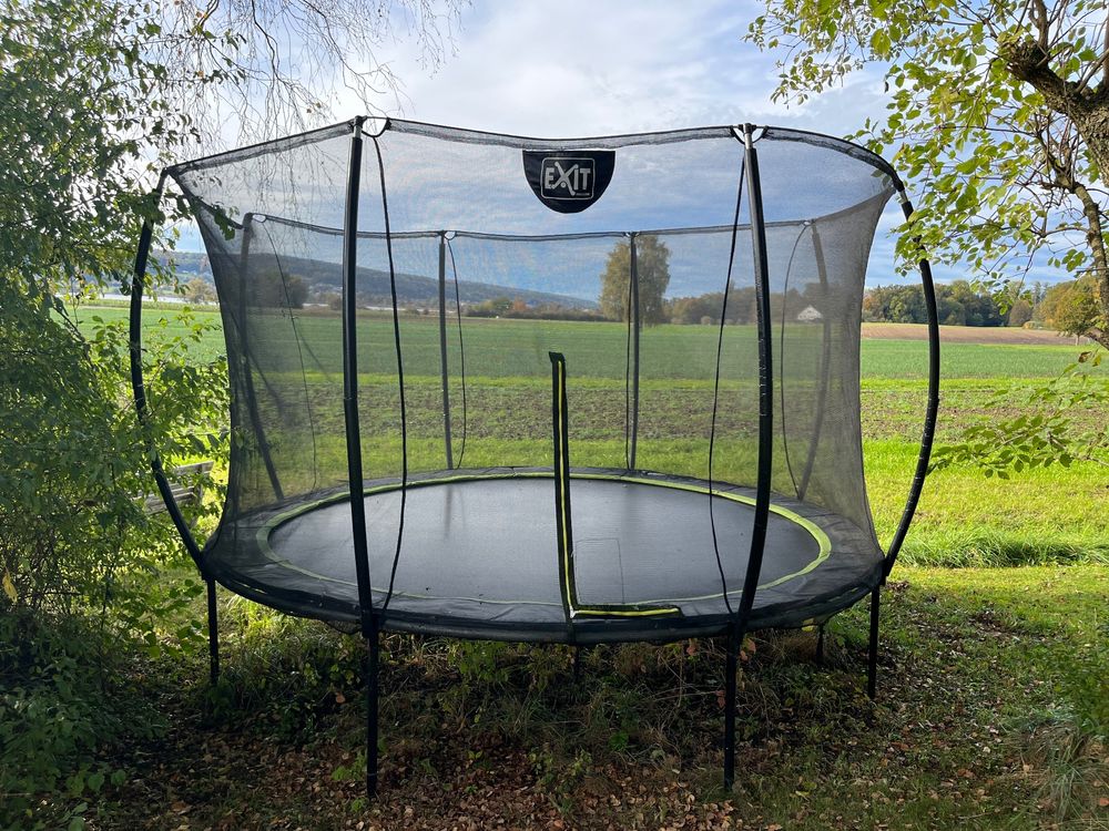Trampolin EXIT Silhouette 366 cm (Gebraucht) in für CHF 70 – nur ...
