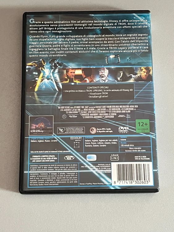 Tron Legacy (DVD) (Gebraucht) in Rivera für CHF 1 – mit Lieferung auf ...