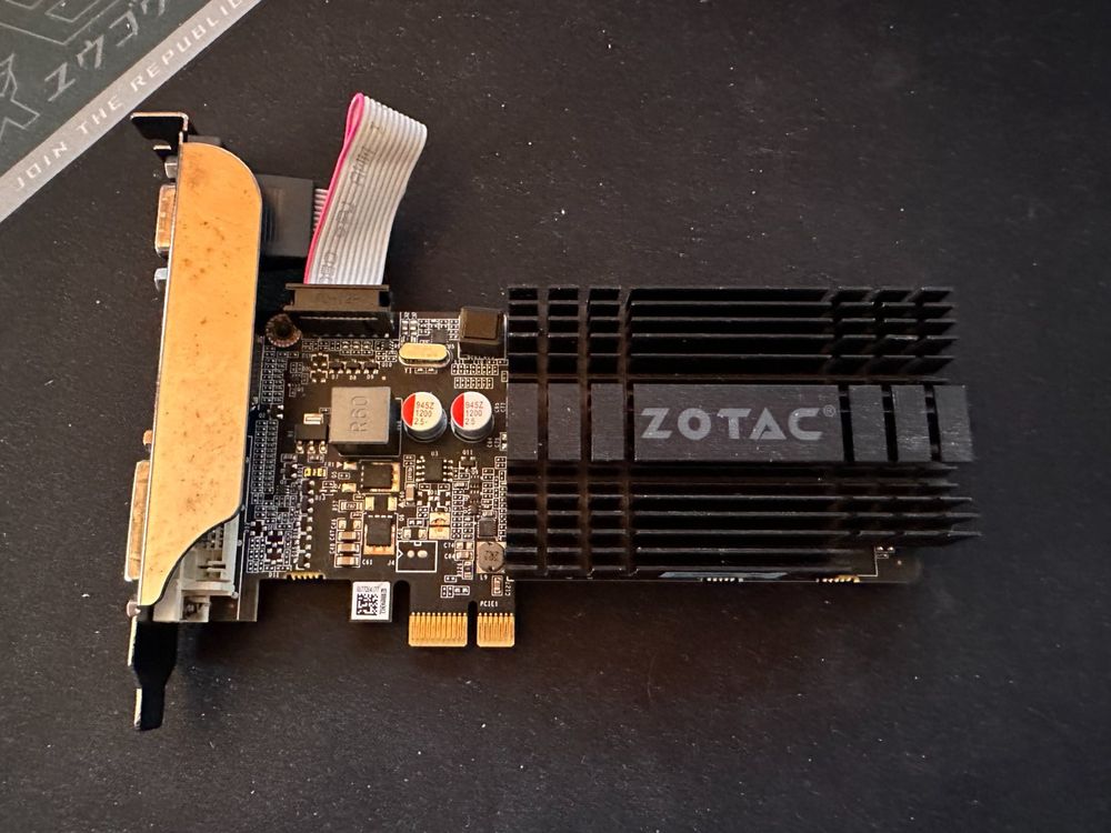 Zotac GeForce GT 710 1GB !! PCIE x 1 !! (Gebraucht) in Belp für CHF 1 ...