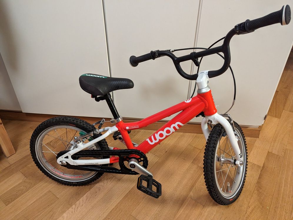 Woom 2 Kinderfahrrad - Original rot | Kaufen auf Ricardo