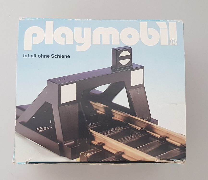 Playmobil Klicky Eisenbahn Prellbock (OVP) (Gebraucht) in Aarau für CHF ...