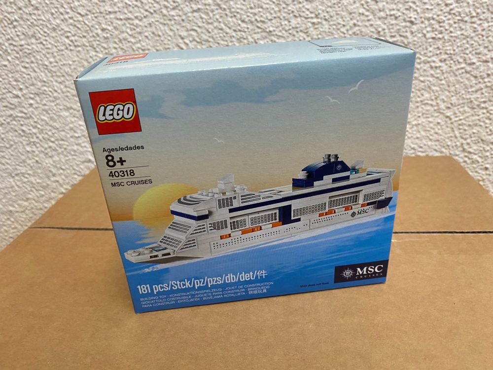 LEGO 40318 MSC Cruises Limited Edition Kreuzschiff (Neu und ...