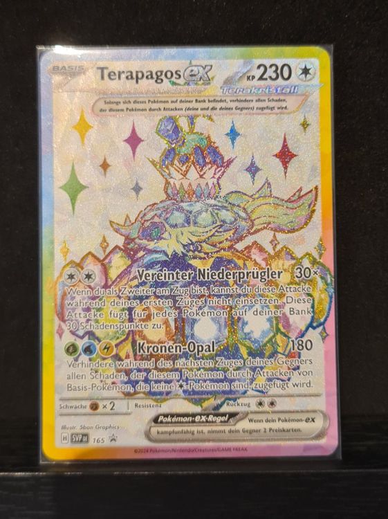 Terapagos ex Promo SVP 165 DE Boosterfrisch ab 1.- (Gebraucht) in Wigoltingen für CHF 1 – mit ...