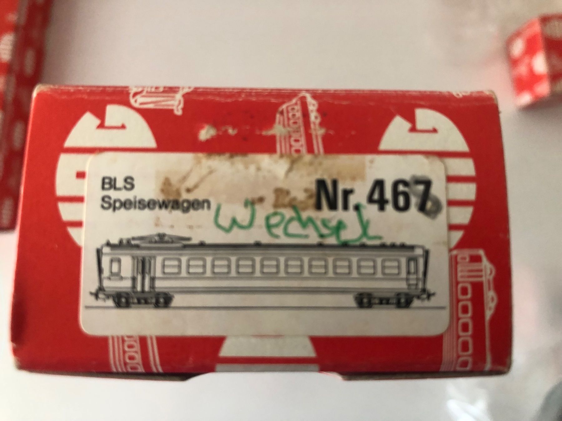 HAG 467 BLS Speisewagen Wechselstrom (NEU) (Neu (gemäss Beschreibung ...