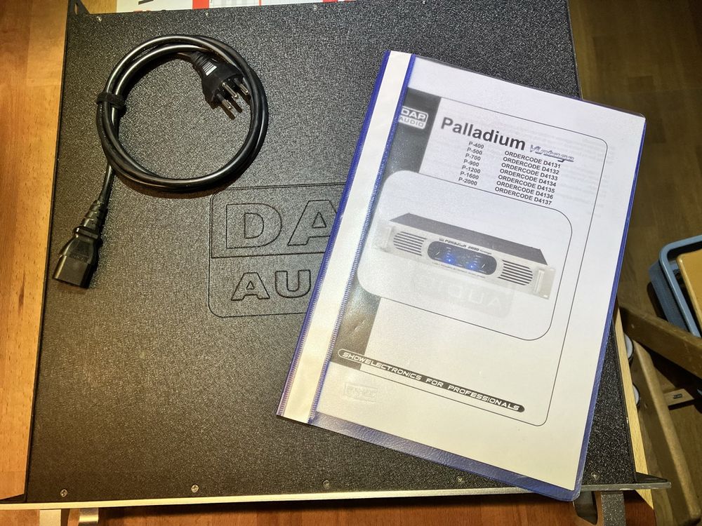 DAP Palladium 700 Vintage Endstufe mit 2x350W / 1x700W RMS (Gebraucht ...