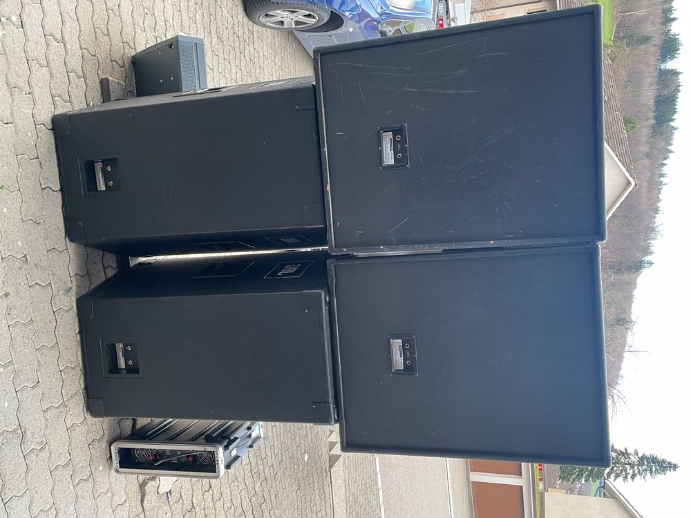 4 JBL Boxen zwei 18 Zoll 2400watts &2 Tops 15 Zoll 1600 Watt | Kaufen ...