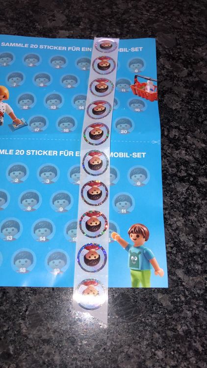 Migros Mania Playmobil 10 Sticker | Kaufen auf Ricardo