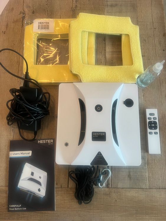 Hester Fensterputzroboter M2 Pro - Saubere Fenster im Nu! (Gebraucht ...